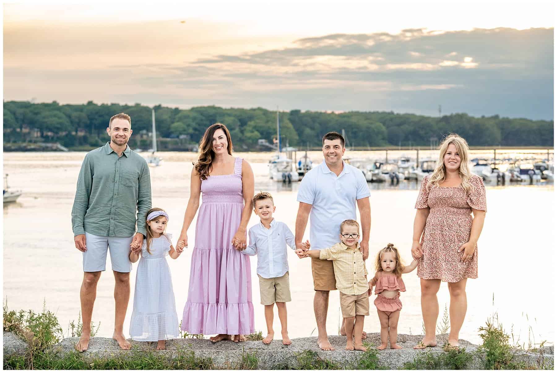 Camp Ellis Family Portraits with the B Family | Saco Maine Family ...