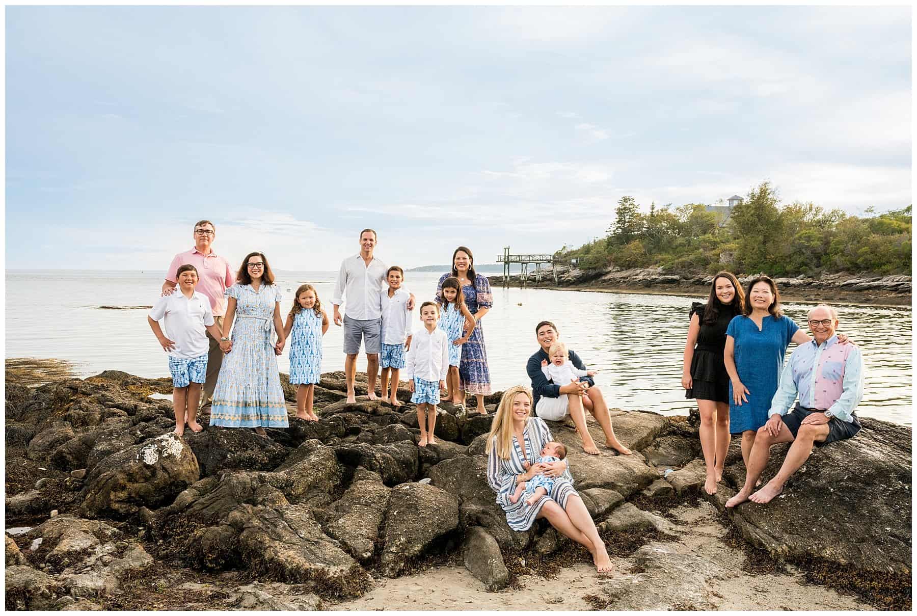 The D Family's Boothbay Family Portraits | Two Adventurous Souls