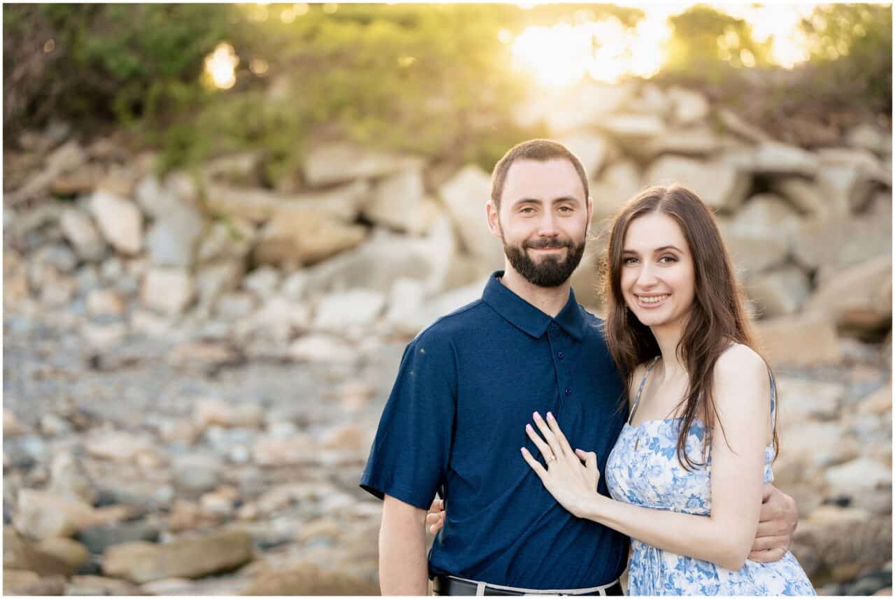 Chris and Emily's Biddeford Pool Engagement | Two Adventurous Souls